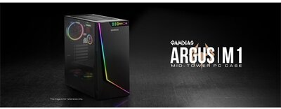 Gamdias ARGUS M1 gaming case - bevachip.hu