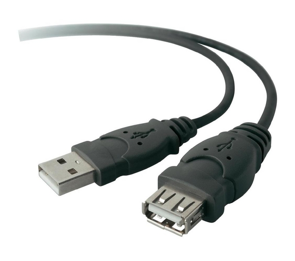 USB Extension Cable BELKIN (USB Type A 4-pin (Male) - USB Type A 4-pin ...