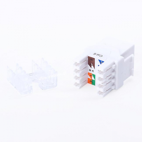 Linkbasic Keystone Jack UTP cat. 6 (1xRJ-45) 180° - bevachip.hu