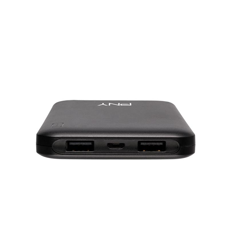 PNY SLIM Power Bank 10000mAh Fekete - bevachip.hu