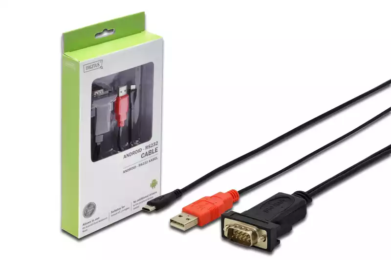Digitus DA-70160 micro USB - RS232 adapter - bevachip.hu