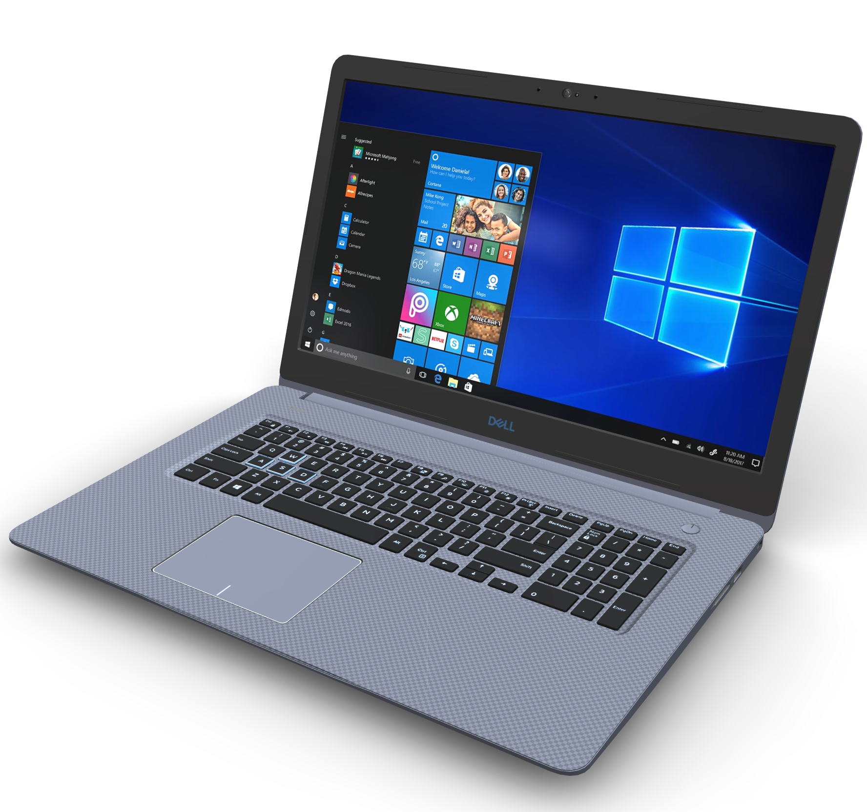 Dell Inspiron G3 3779 17.3" Gamer Notebook Kék + Linux - bevachip.hu