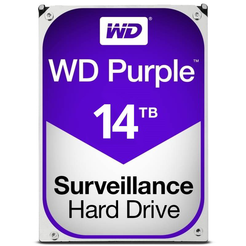 Western Digital 14TB Purple WD140PURZ 5400rpm 3.5" SATA3 256MB ...