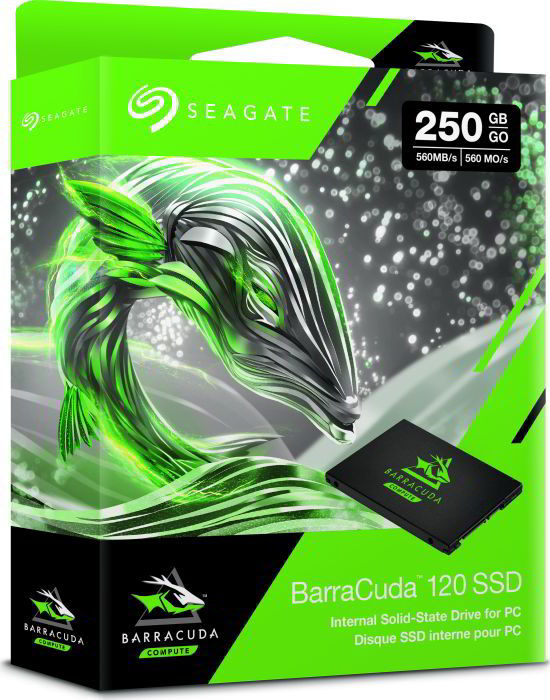 Seagate 250GB BarraCuda 120 2.5" SATA3 3D NAND SSD - ZA250CM10003 ...