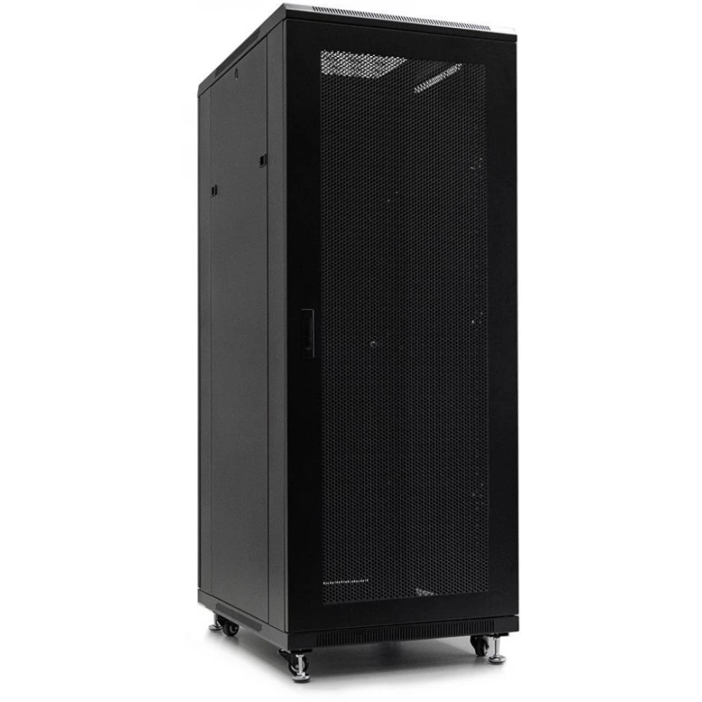 Netrack server cabinet RACK 19 32U/600x600mm ASSEMBLED (glass door ...