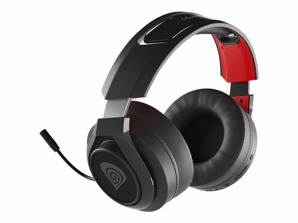 NATEC Genesis gaming headset Selen 400 with microphone wireless black ...