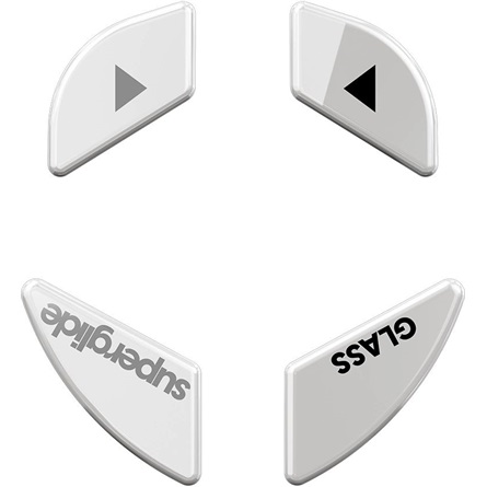 Superglide Glass Skates for Glorious moder O/ Model O- fehér - bevachip.hu