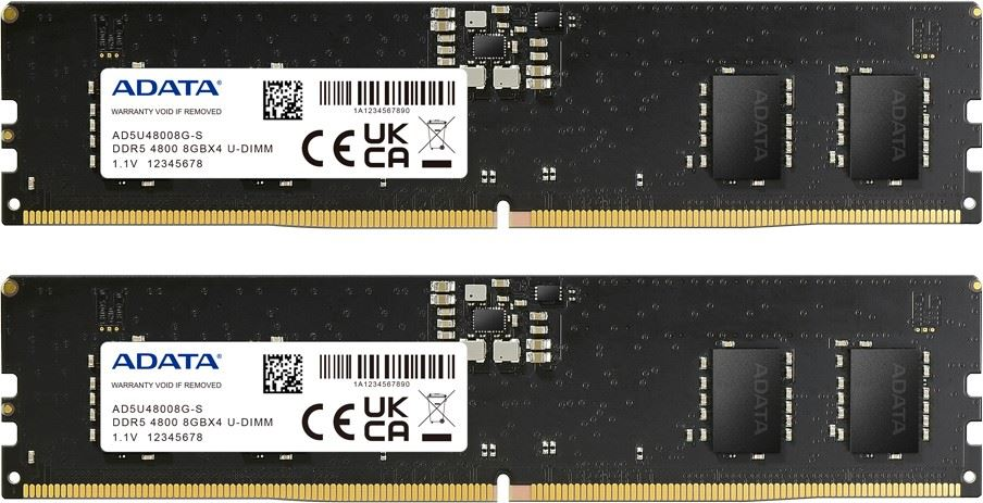 16GB 4800MHz DDR5 RAM ADATA CL40 (AD5U48008G-DT) - bevachip.hu
