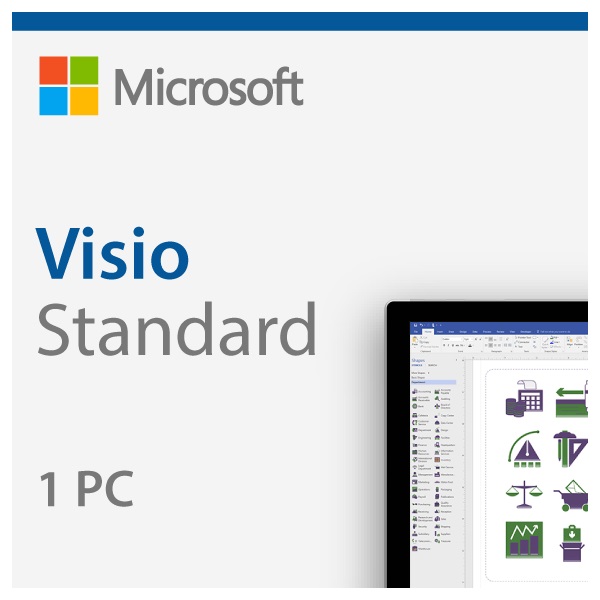 Microsoft Visio Standard 2021 Elektronikus licenc szoftver - bevachip.hu