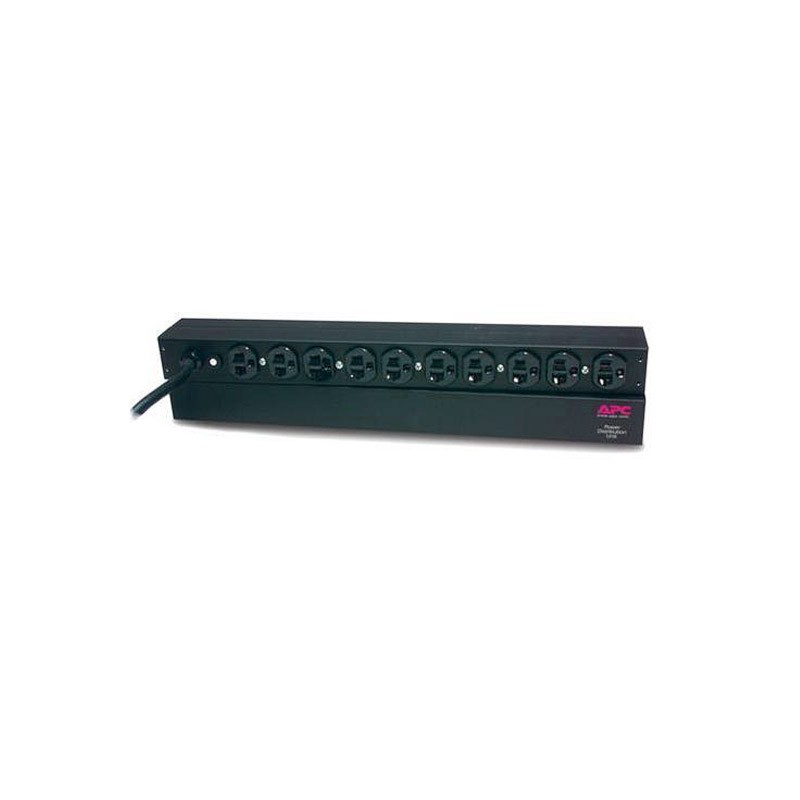 APC Rack PDU, Basic, 1U, 22kW, 230V, (6) C19 - bevachip.hu