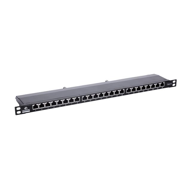 Linkbasic PNS24-SC6-0.5U STP Patch panel - 24 port - bevachip.hu